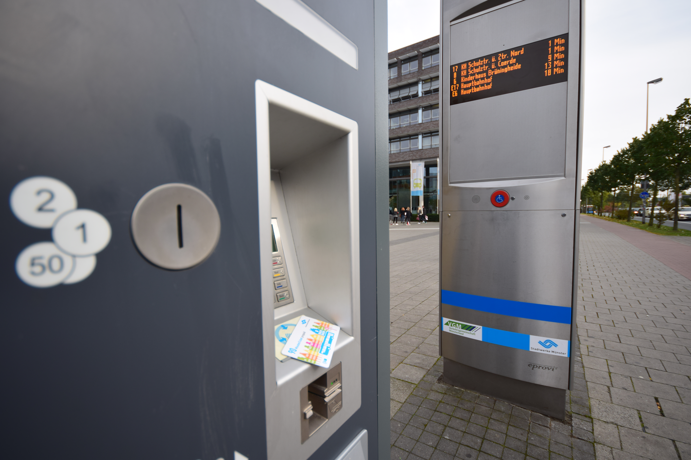 Busverbindung in Echtzeit finden - Stadtwerke Münster