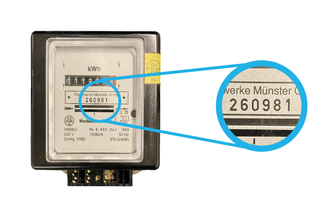 Zähler ablesen und Zählerstand mitteilen - Stadtwerke Münster